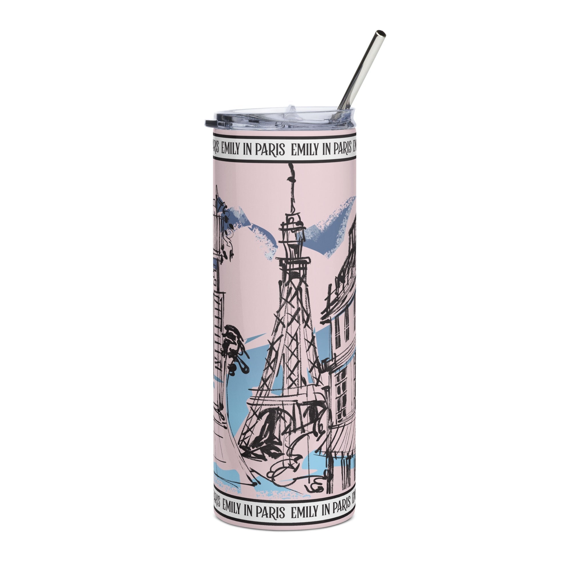 Emily in Paris Skinny Tumbler – Paramount Shop