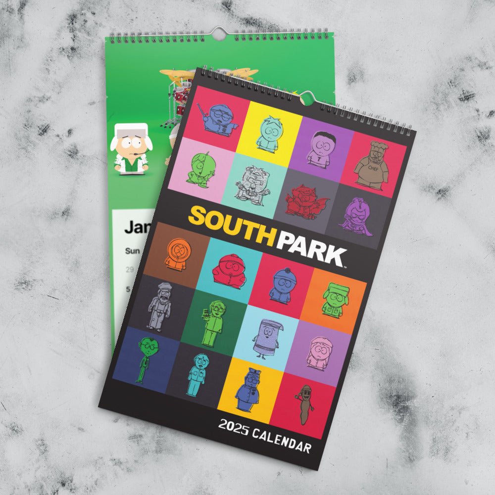 South Park 2025 Wall Calendar – Paramount Shop