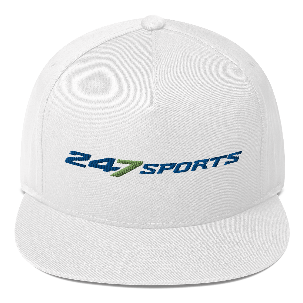 247 Sports Logo Embroidered Flat Bill Hat – Paramount Shop