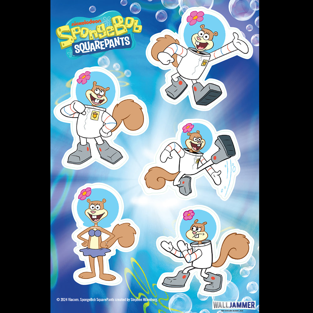 Spongebob Squarepants Sandy Wall Stickers – Paramount Shop