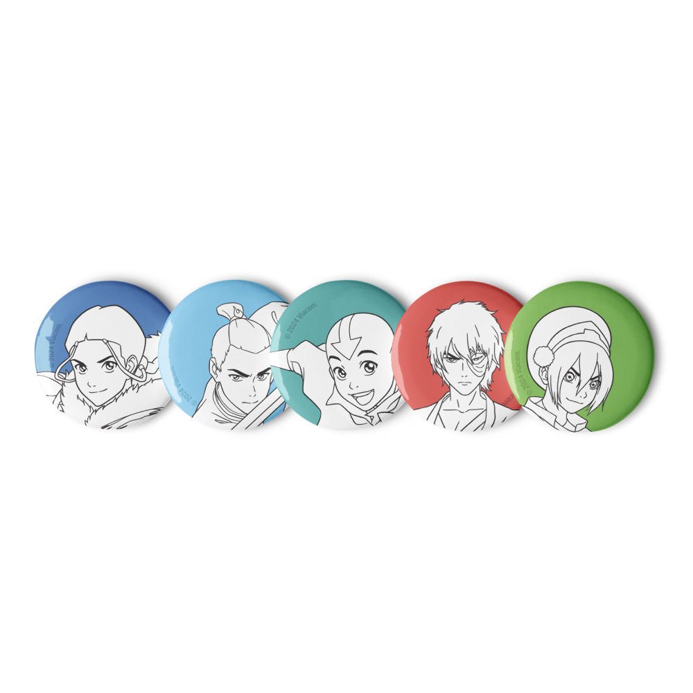 Avatar: The Last Airbender Team Avatar Pin Set – Paramount Shop