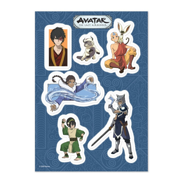 Avatar: The Last Airbender Team Avatar Sticker Sheet – Paramount Shop