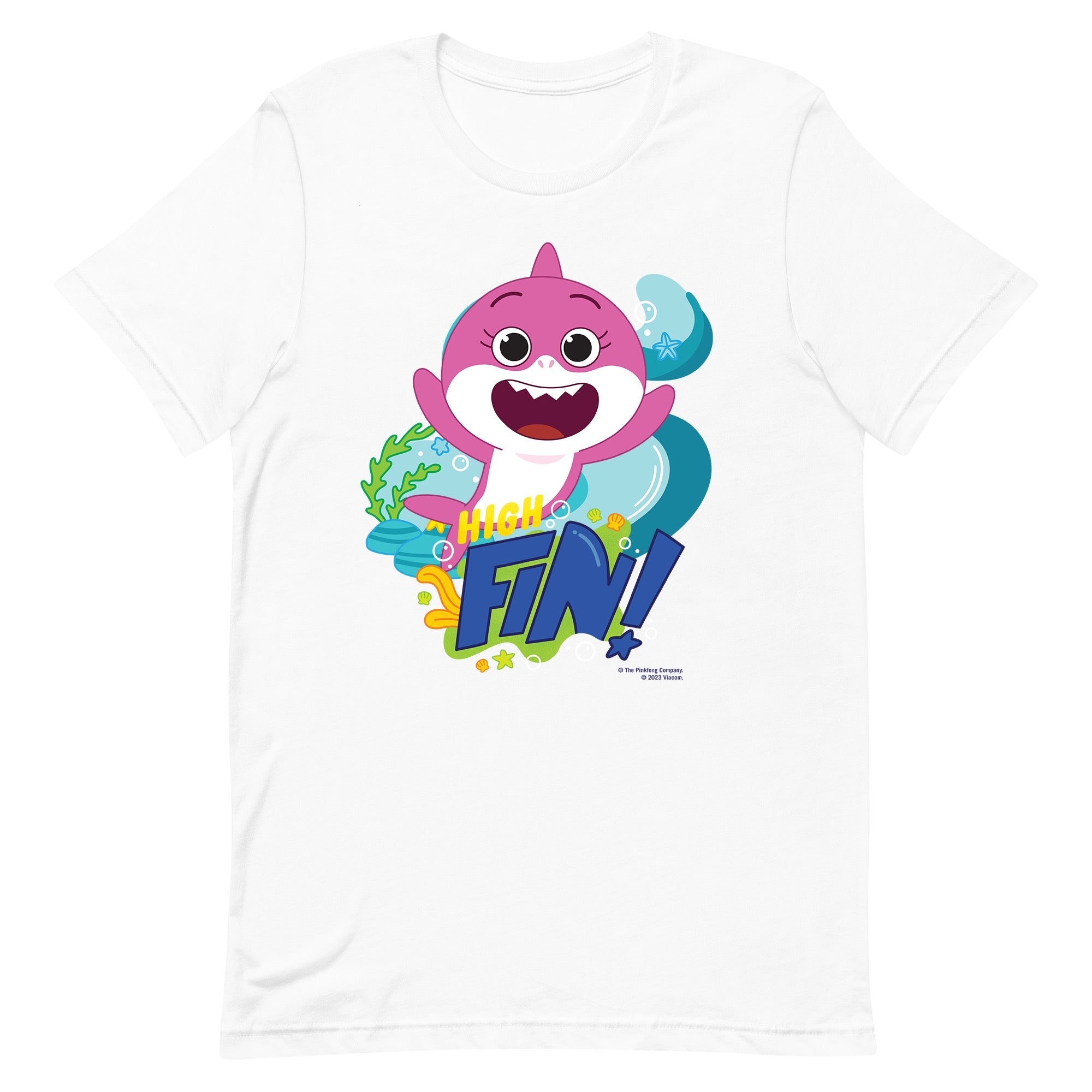 Baby Shark's Big Show Mommy Shark Personalized Adult Short Sleeve T ...