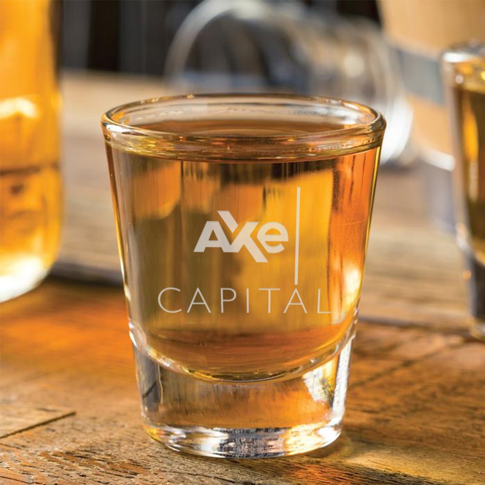 Billions Axe Capital Logo Laser Engraved Shot Glass – Paramount Shop