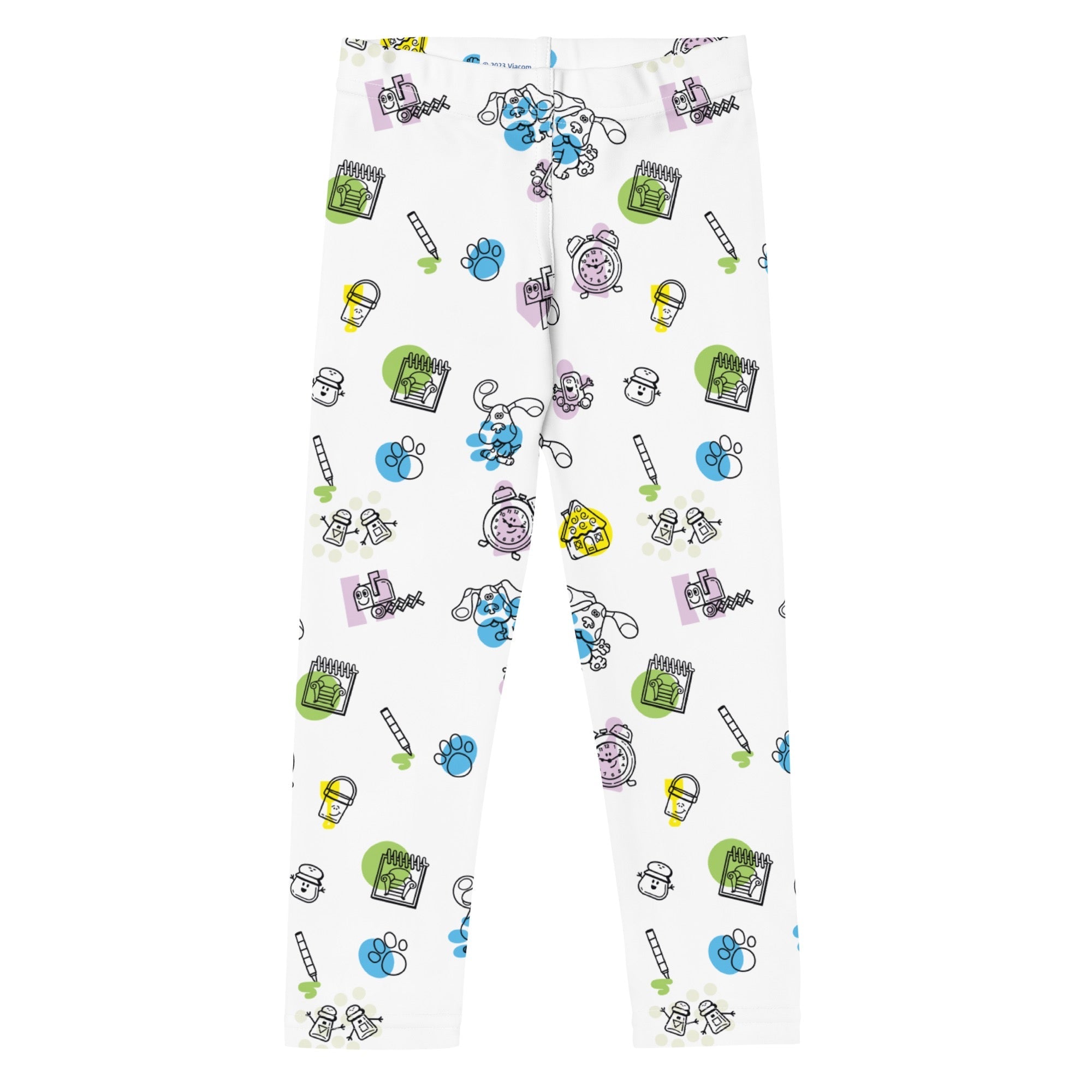 Blue's Clues Blue & Friends Pattern Kids Leggings – Paramount Shop