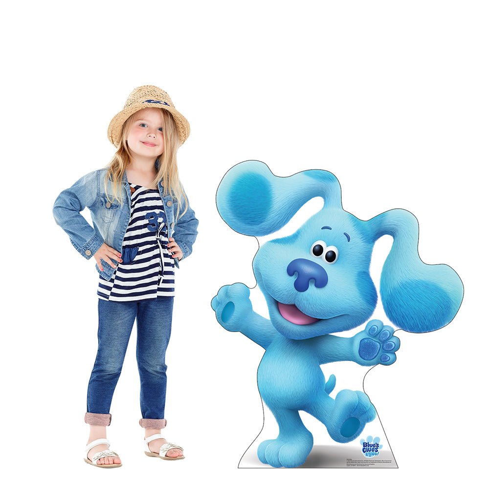 Blue's Clues Blue Life-Size Cardboard Cutout Standee – Paramount Shop