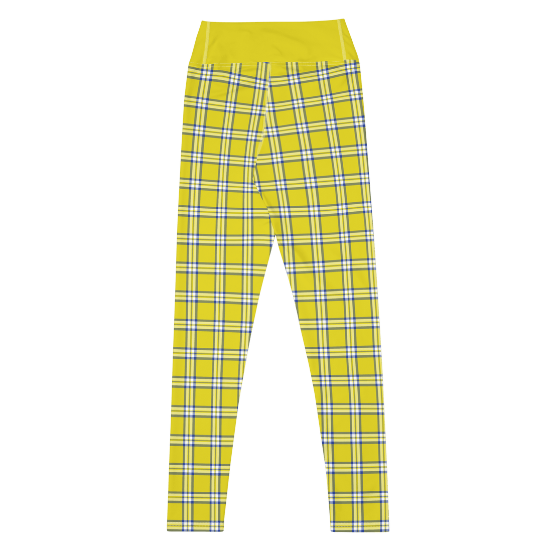 Clueless Yellow Plaid High-Waisted Leggings – Paramount Shop