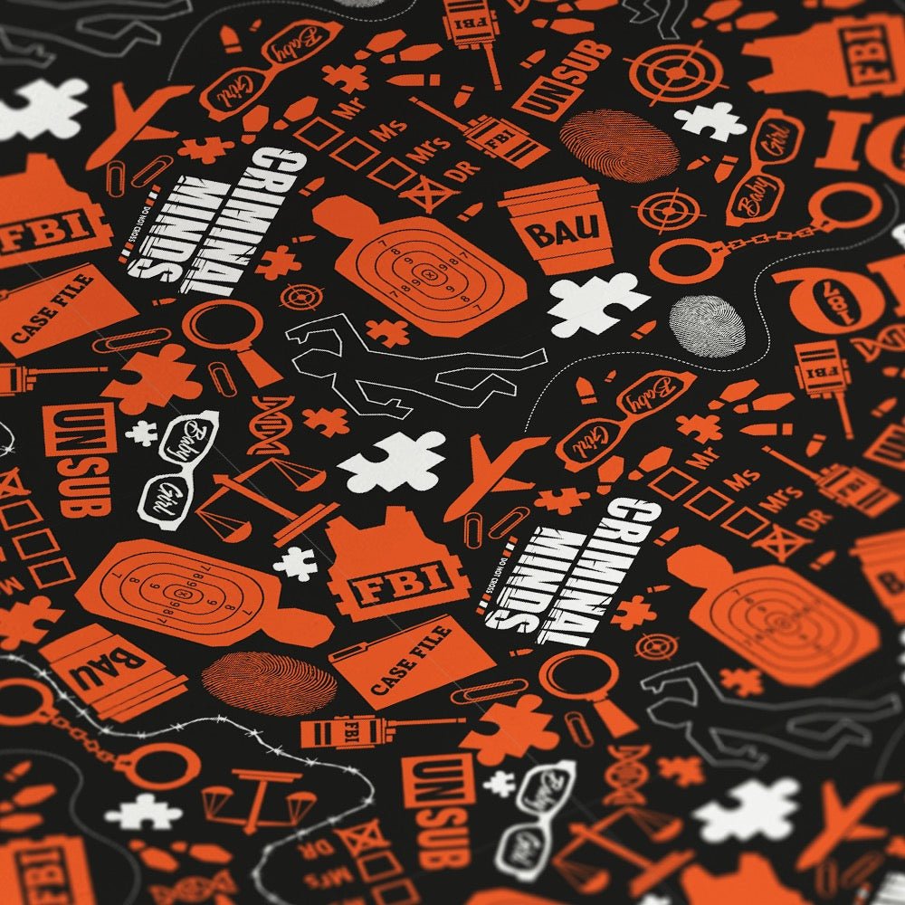 Criminal Minds Forensic Wrapping Paper – Paramount Shop