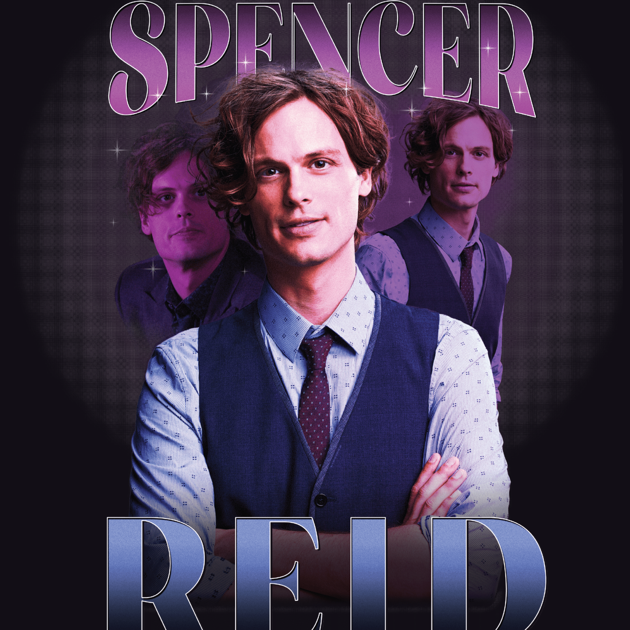 Criminal Minds Spencer Reid Heart Throb Sherpa Blanket – Paramount Shop