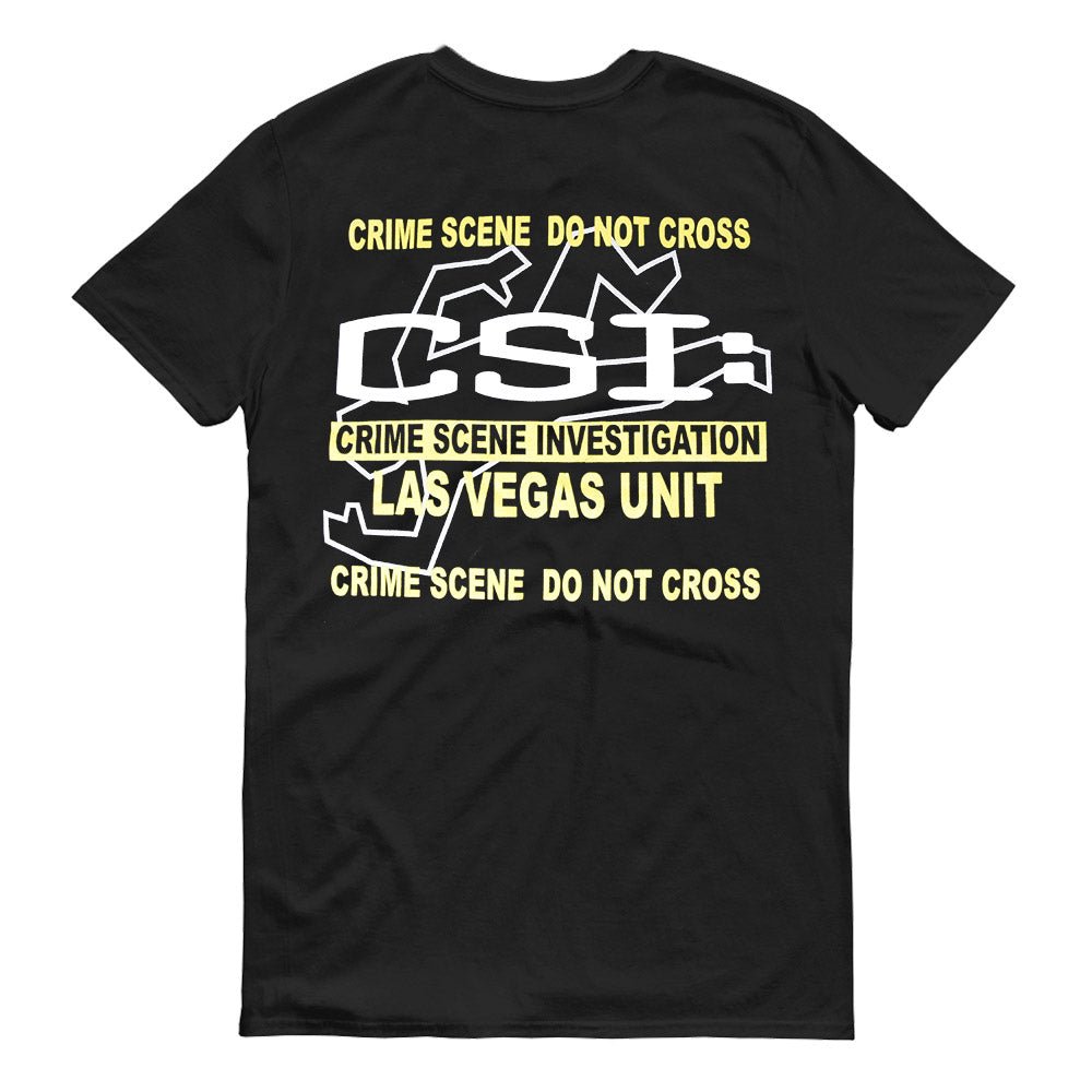 CSI: Crime Scene Investigation Body Outline Women's Short Sleeve T ...