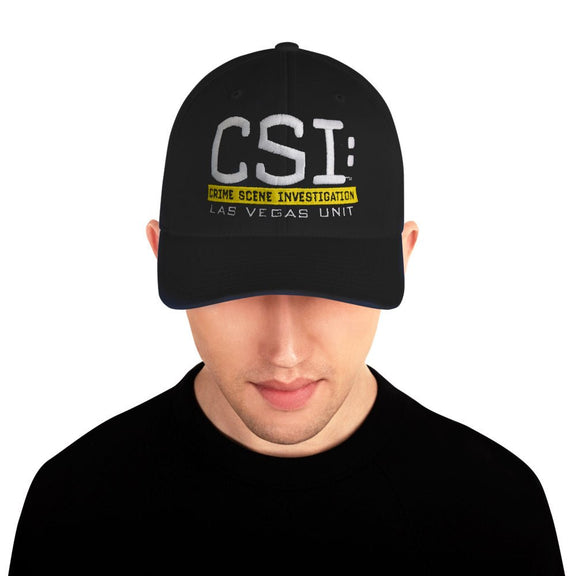 CSI: Crime Scene Investigation Las Vegas Unit Logo Embroidered Hat ...