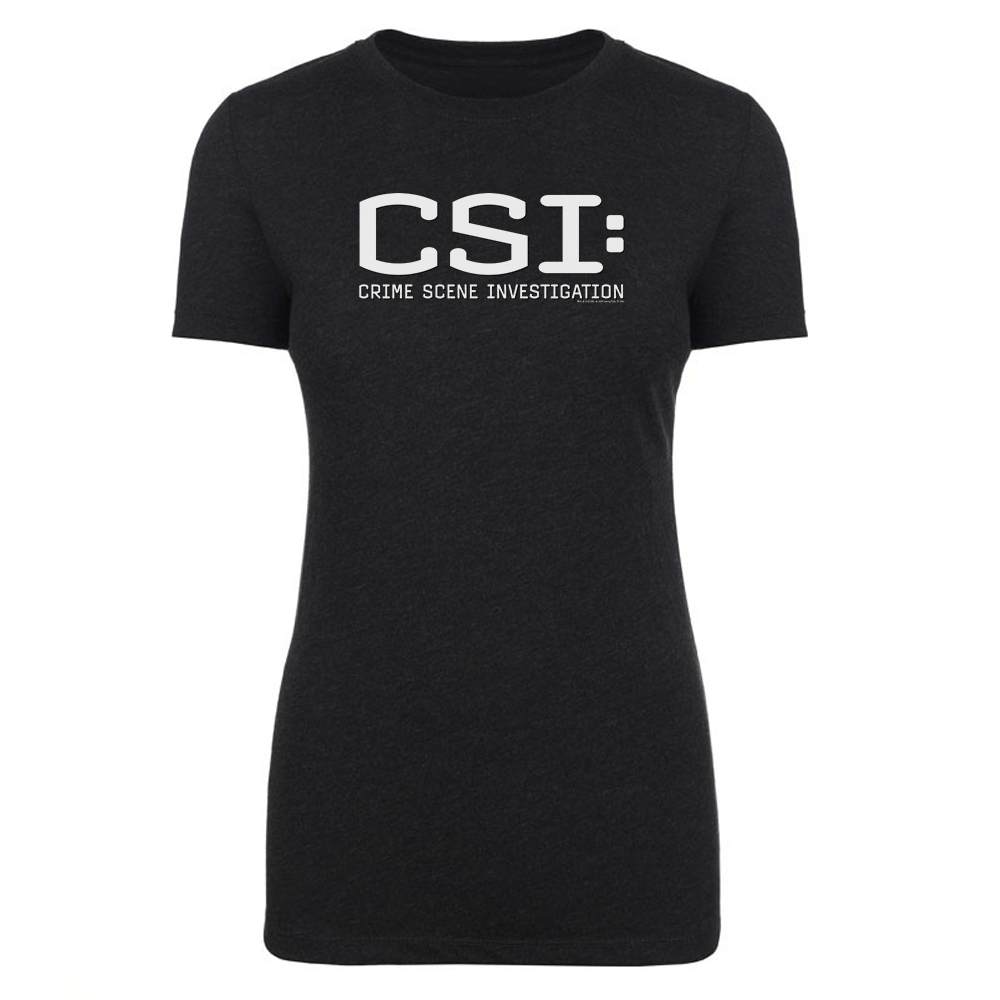 CSI: Crime Scene Investigation Women's Tri-Blend T-Shirt – Paramount Shop