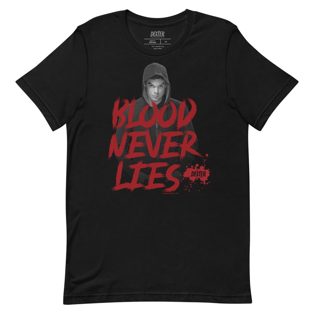 Dexter Blood Never Lies Unisex T-Shirt – Paramount Shop