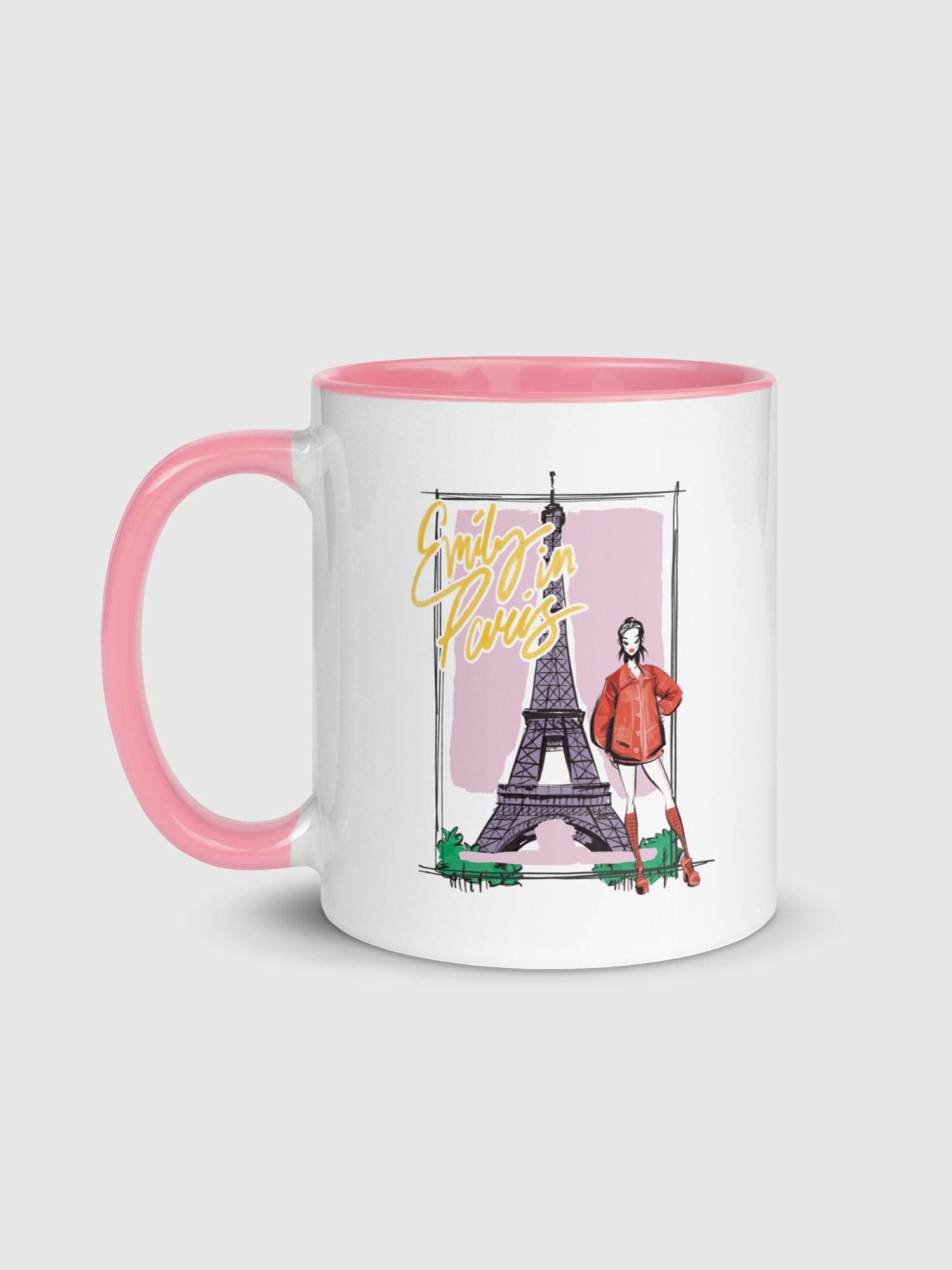 Emily in Paris Two-Tone Mug Eiffel Tower – Paramount Shop