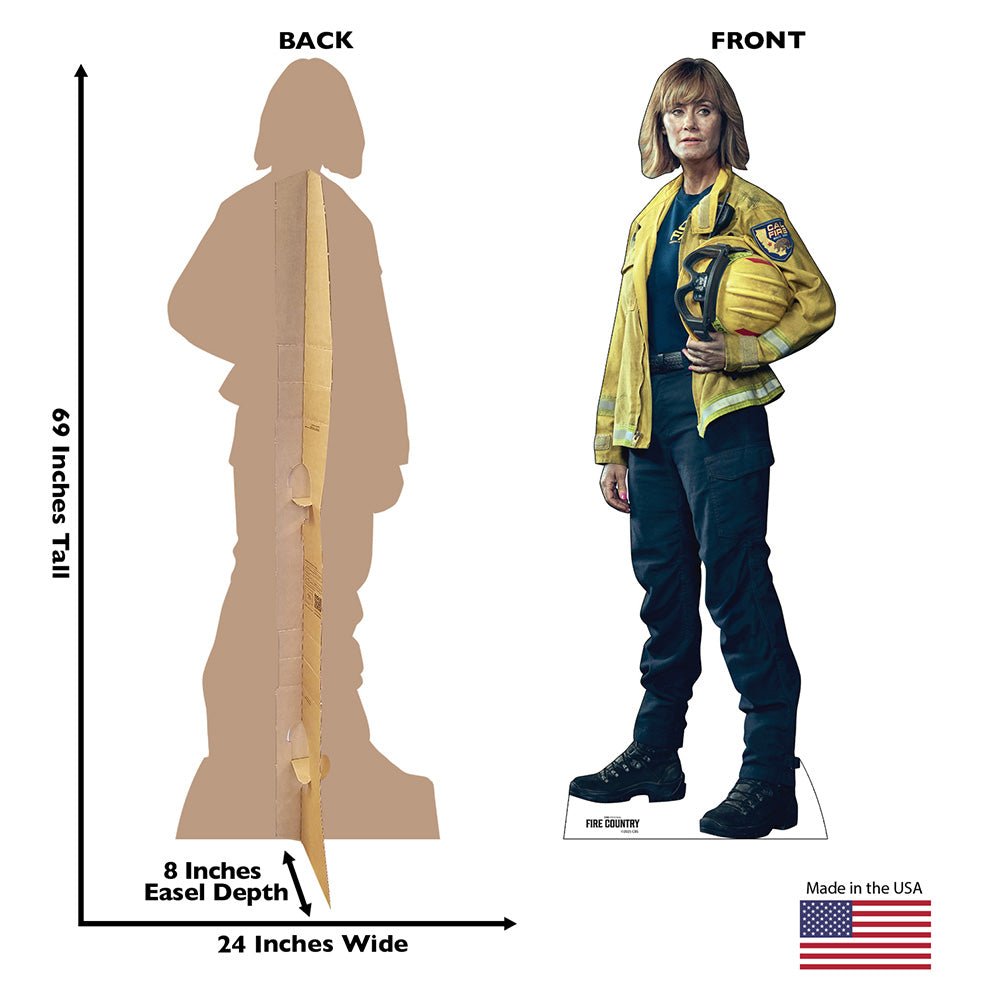 Fire Country Sharon Leone Cardboard Cutout Standee – Paramount Shop