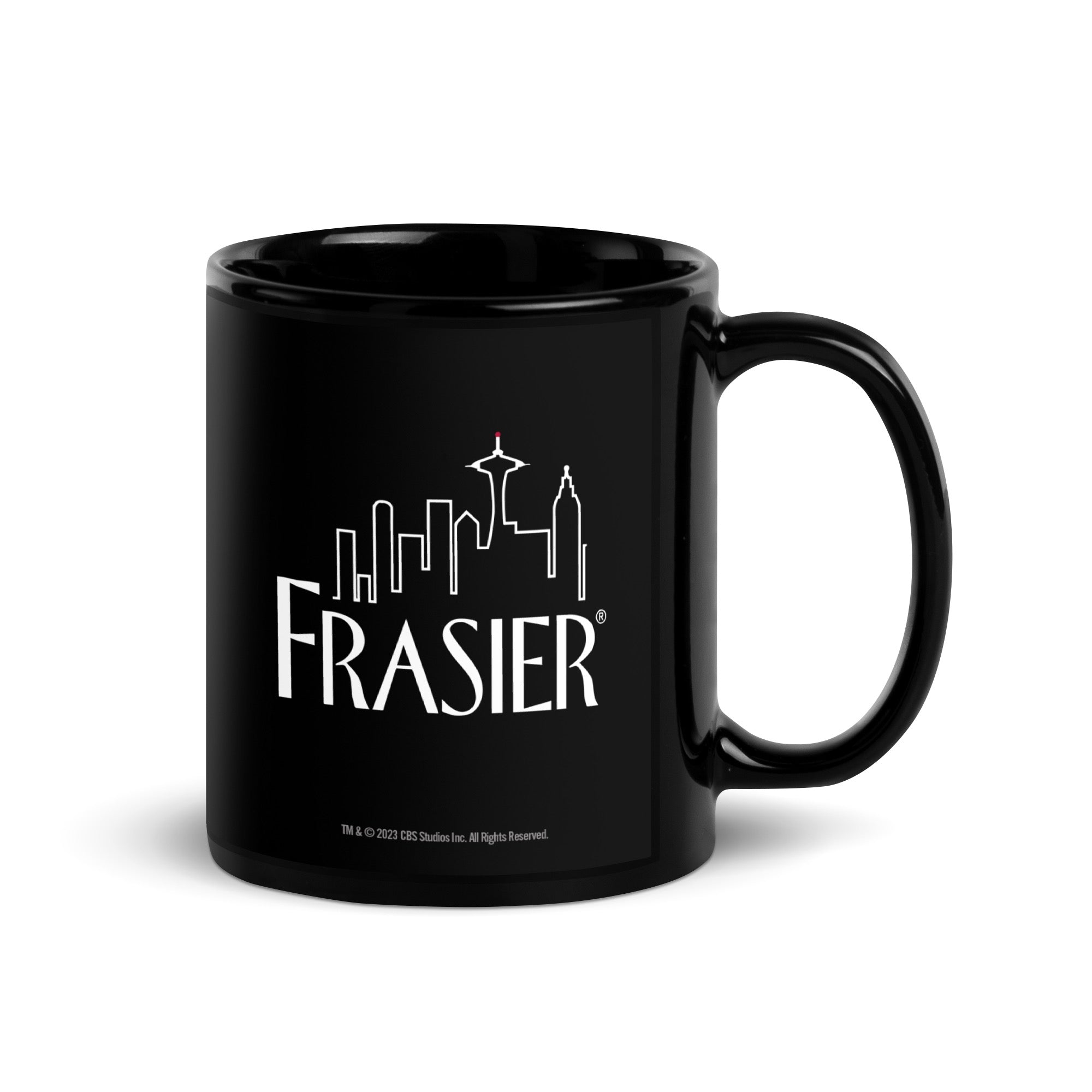 Frasier Logo Black Mug – Paramount Shop