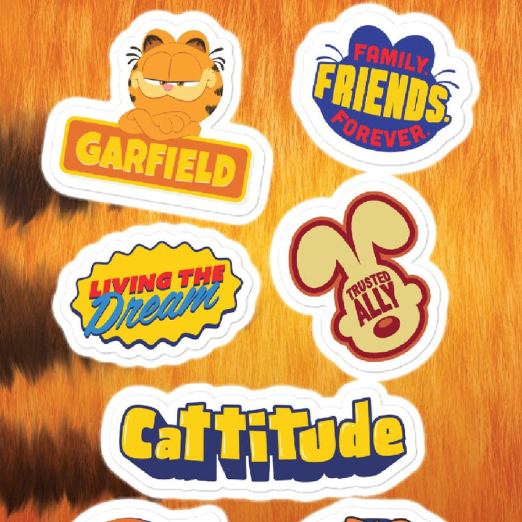 Garfield Movie Sticker Sheet – Paramount Shop