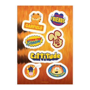 Garfield Movie Sticker Sheet – Paramount Shop