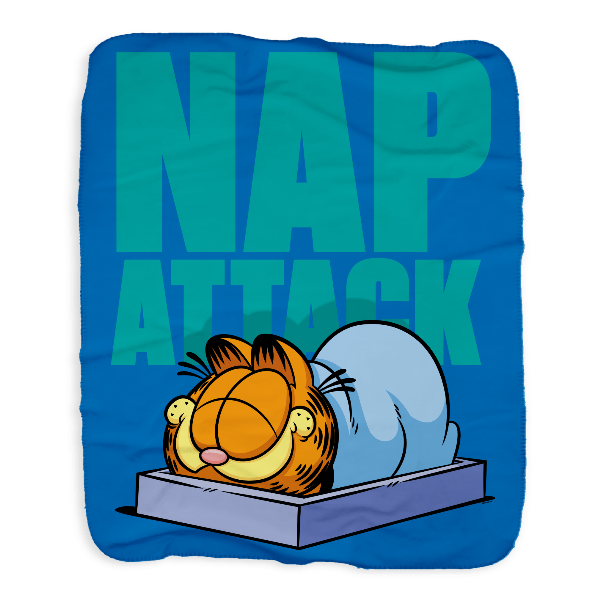 Garfield Nap Attack Grey Sherpa Blanket – Paramount Shop