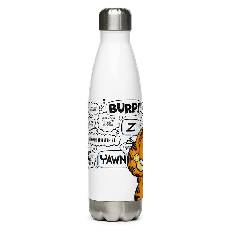 Garfield Stainless Steel Water Bottle – Paramount Shop