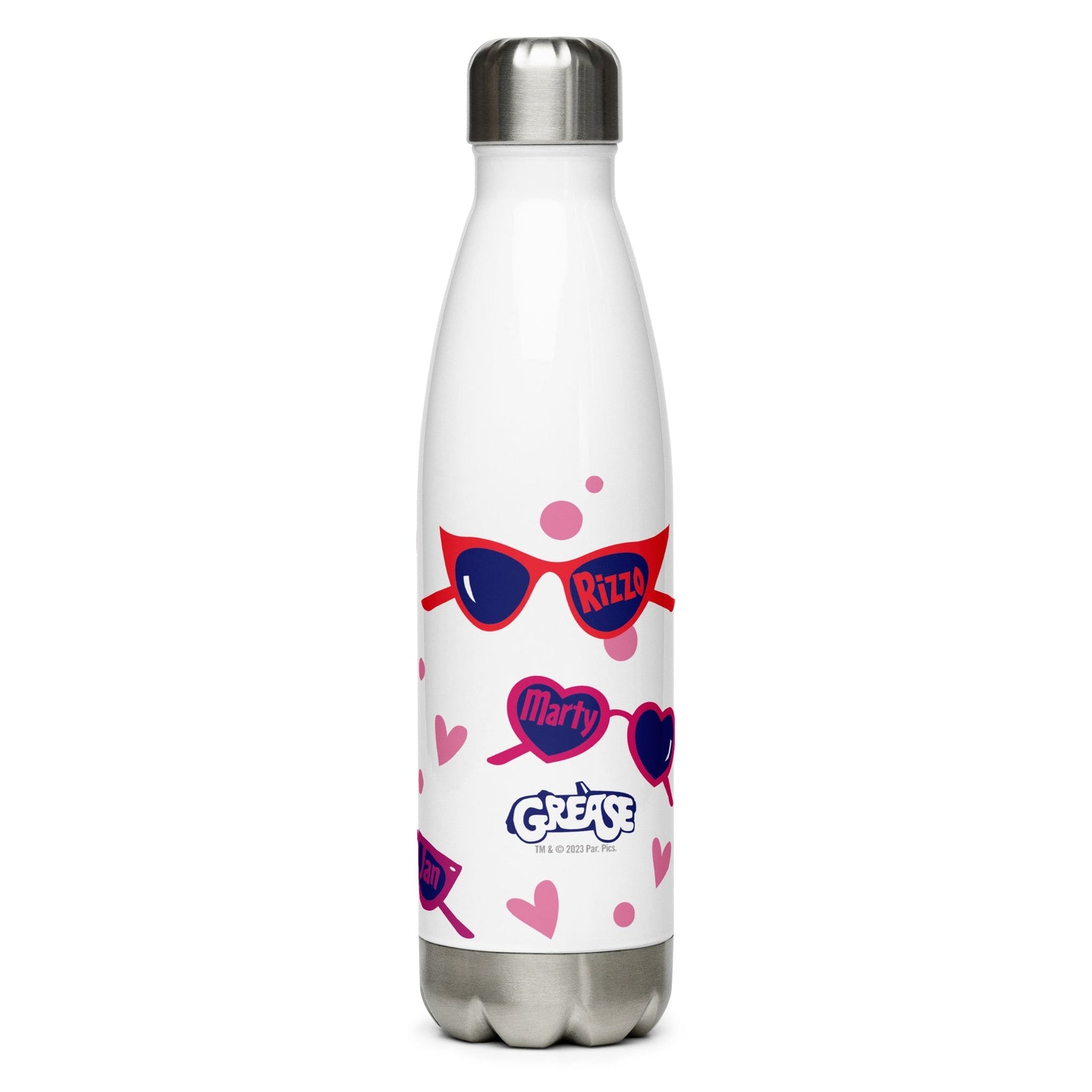 Grease Pink Ladies Girl Gang Stainless Steel Water Bottle – Paramount Shop
