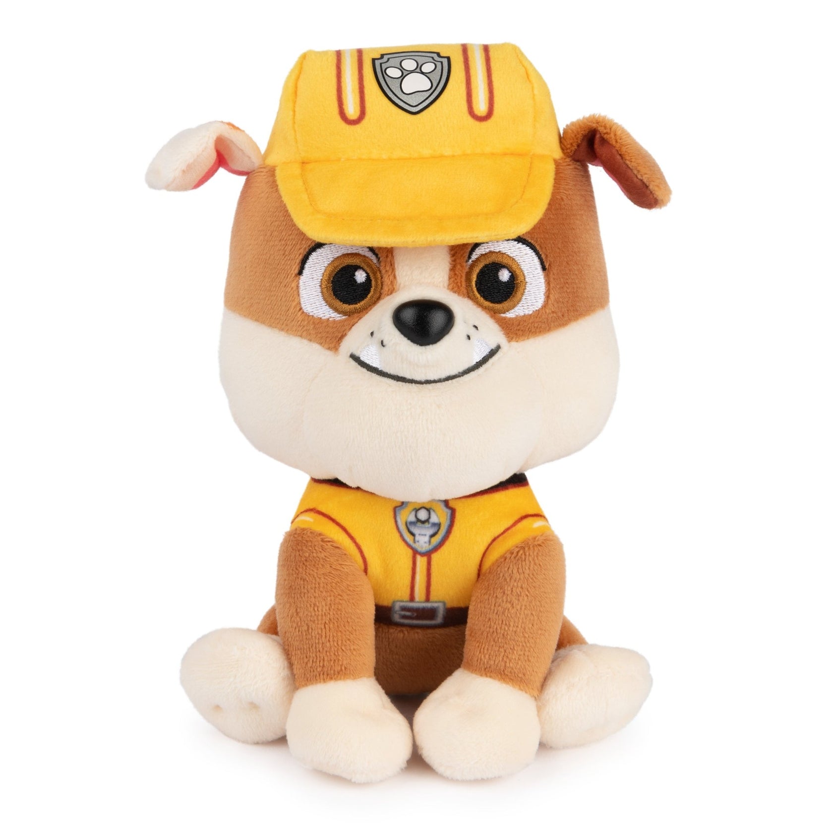 GUND Official PAW Patrol Rubble in Signature Construction Uniform Plush ...