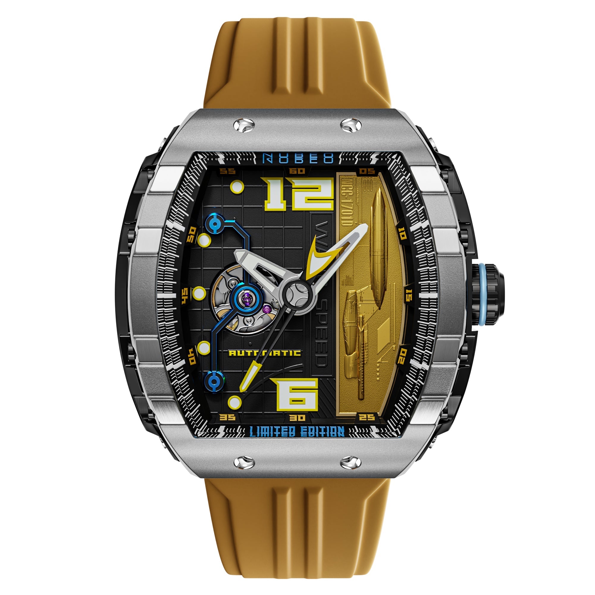Magellan Automatic Star Trek Warp Speed Limited Edition Nubeo Watch ...