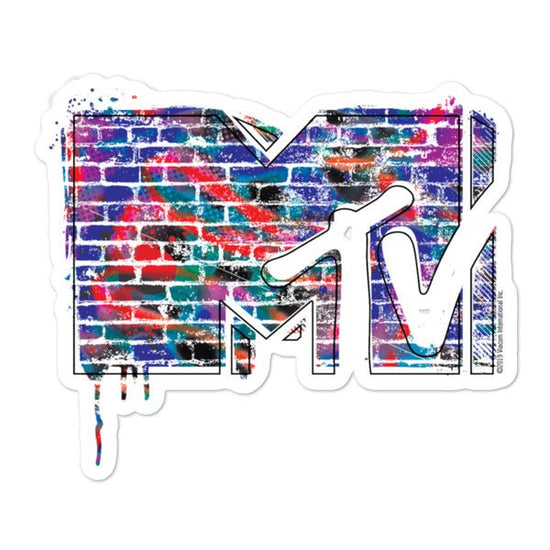 MTV Graffiti Die Cut Sticker Pack of 3 – Paramount Shop