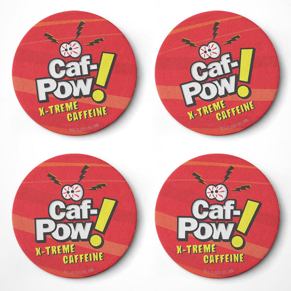 NCIS Caf Pow Coasters with Mahogany Holder - Set of 4 – Paramount Shop