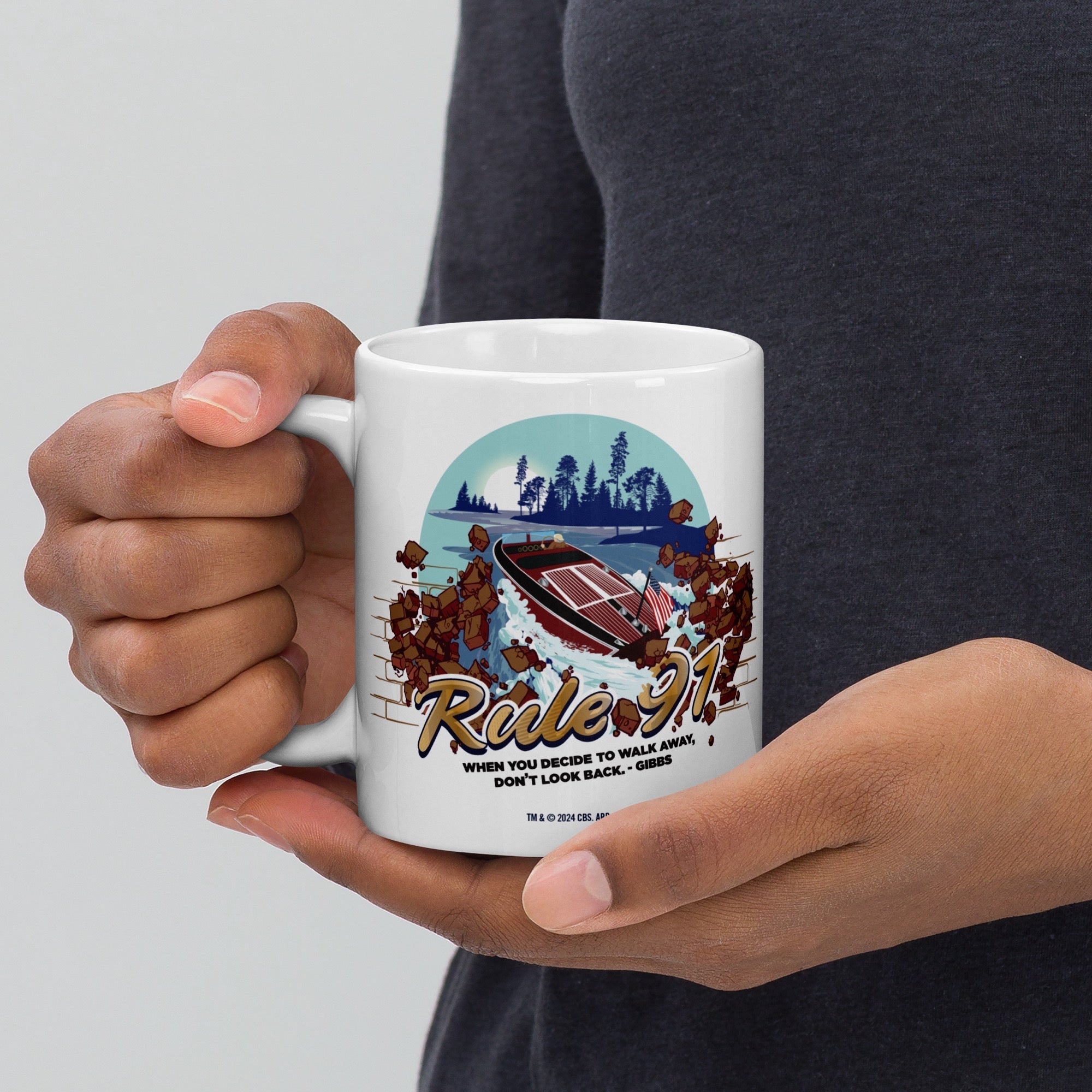 NCIS Gibbs Rule 91 Mug – Paramount Shop