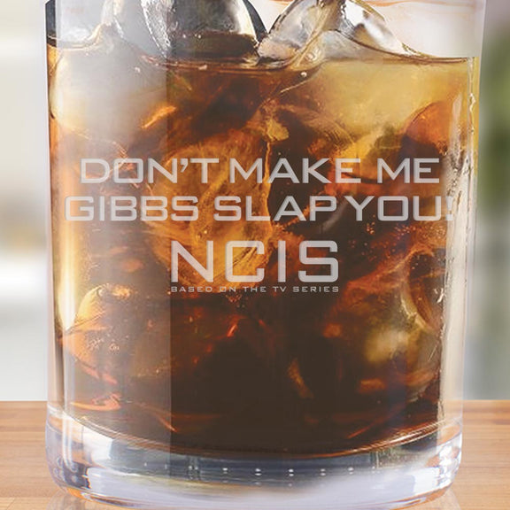 NCIS Gibbs Slap Laser Engraved Rocks Glass – Paramount Shop