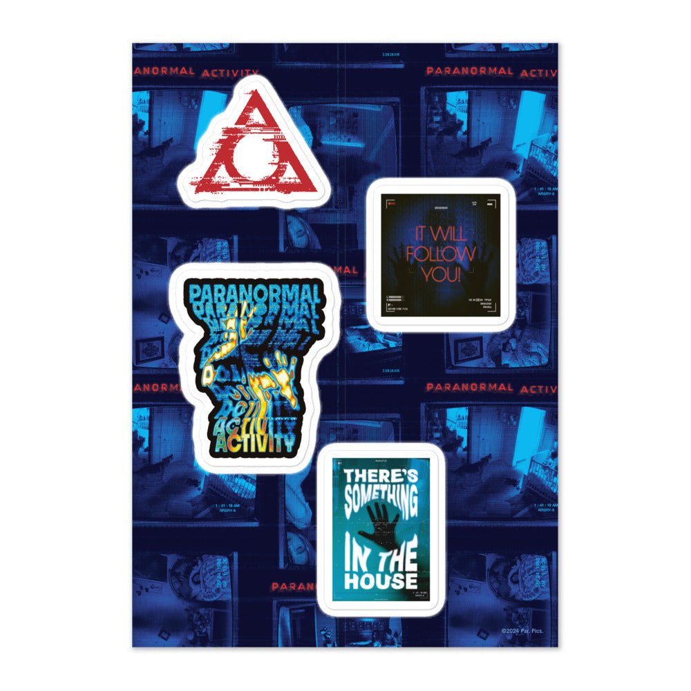 Paranormal Activity Kiss Cut Sticker Sheet – Paramount Shop
