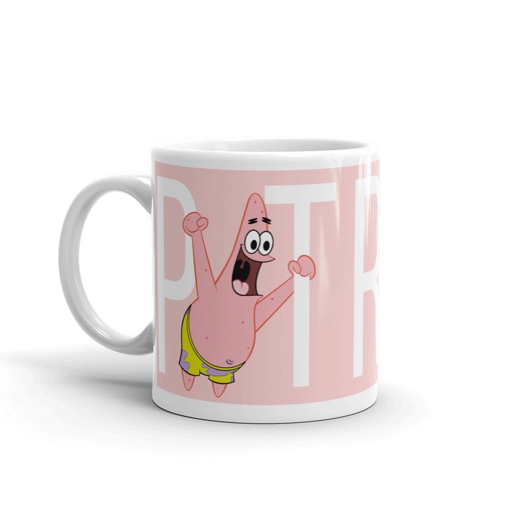 Patrick Name Play 11 oz White Mug – Paramount Shop