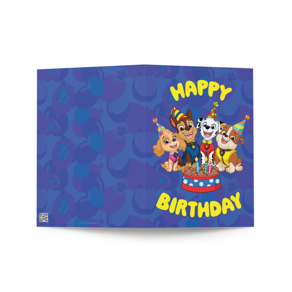 Paw Patrol Birthday Greeting Card – Paramount Shop