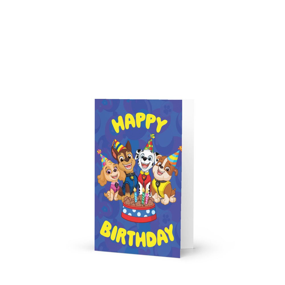 Paw Patrol Birthday Greeting Card – Paramount Shop