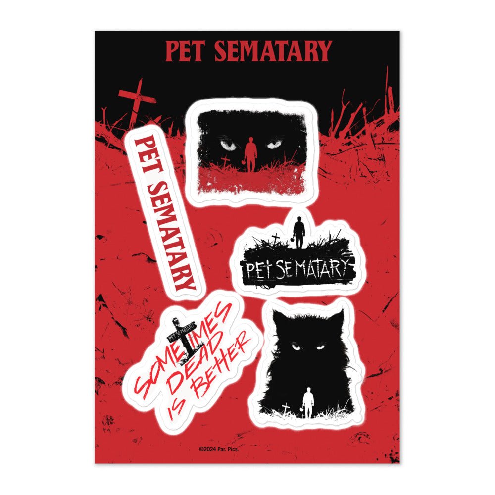 Pet Sematary Collection Sticker Sheet – Paramount Shop