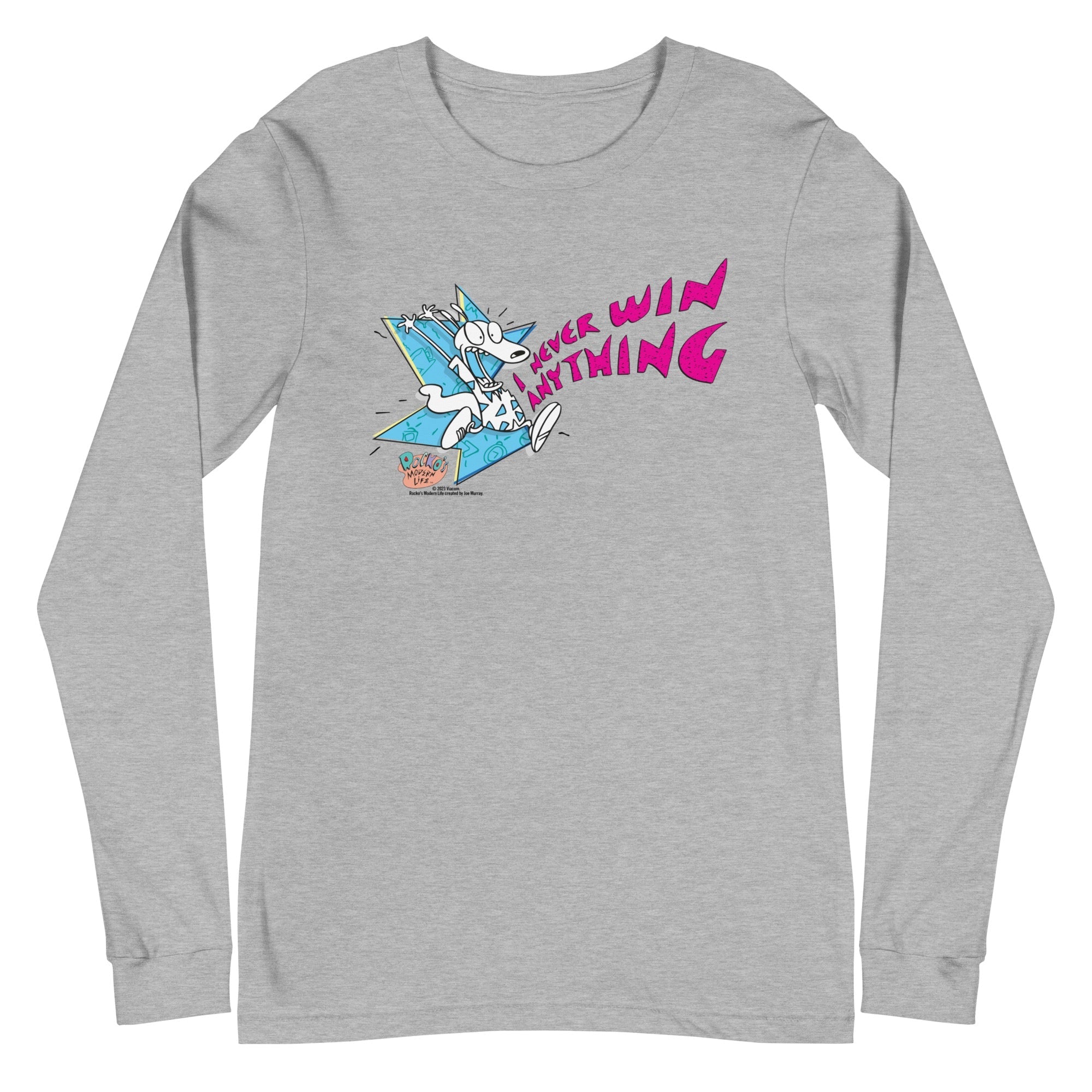 Rocko's Modern Life I Never Win Anything Unisex Long Sleeve Shirt ...