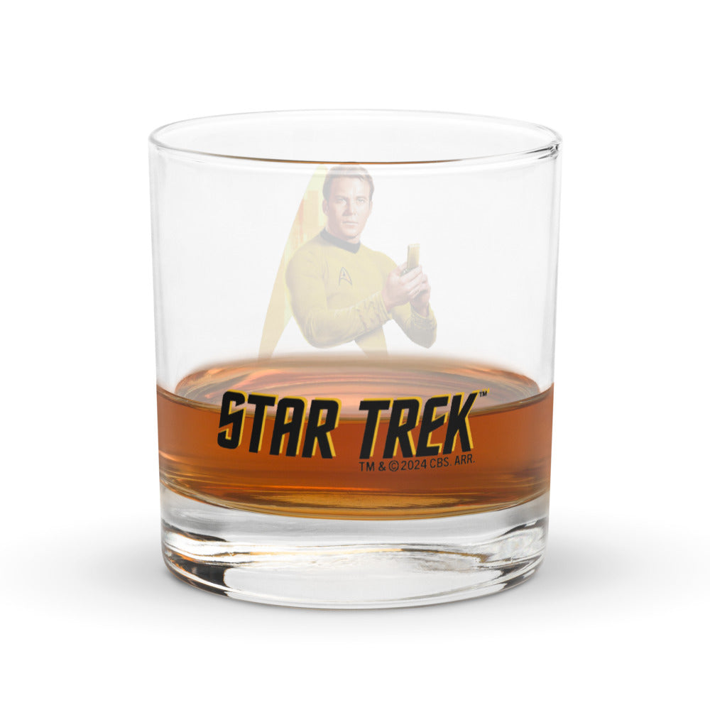 Star Trek: The Original Series Kirk Rocks Glass – Paramount Shop