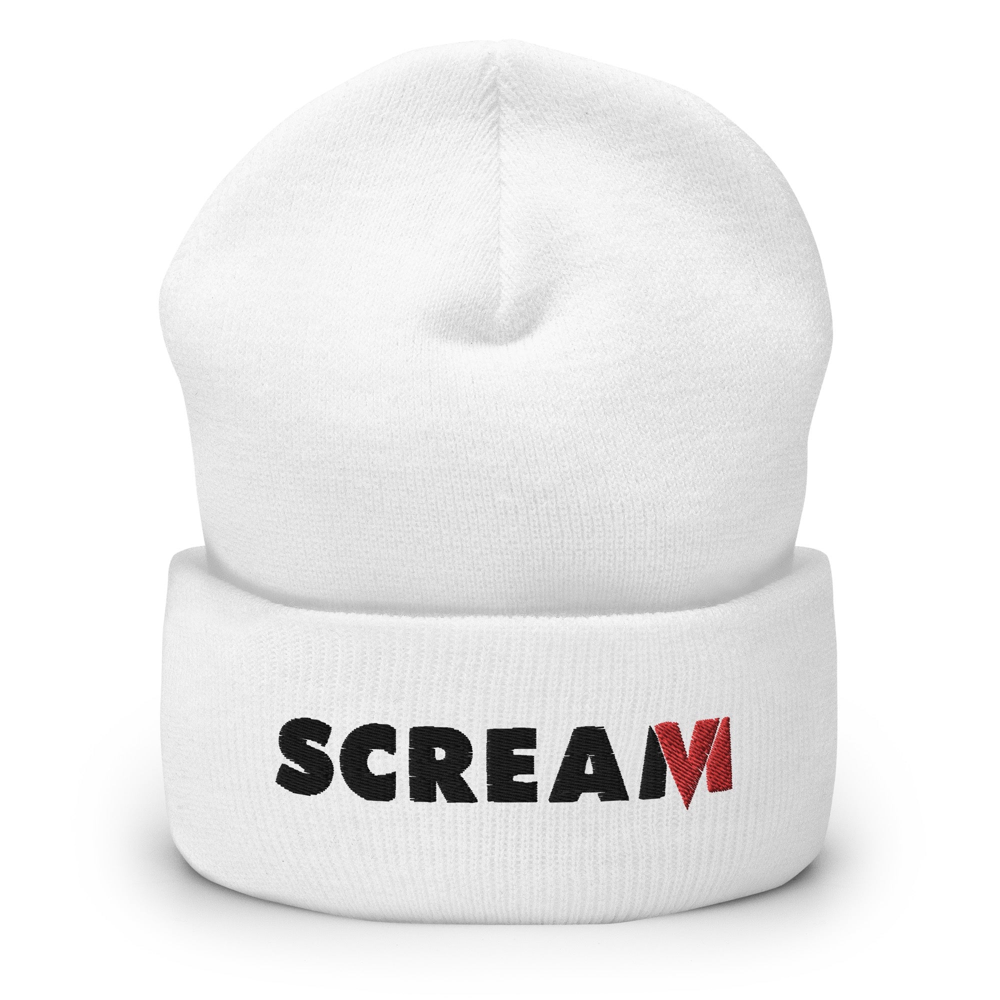 Scream VI Logo Embroidered Cuffed Beanie – Paramount Shop