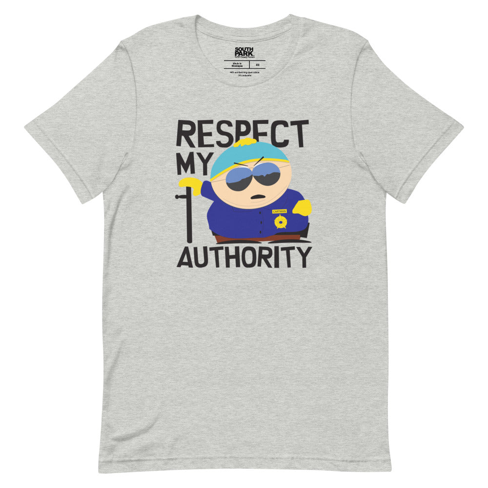 South Park Cartman Respect My Authority Unisex T-Shirt – Paramount Shop