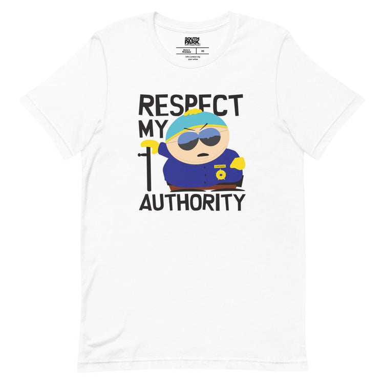 South Park Cartman Respect My Authority Unisex T-Shirt – Paramount Shop