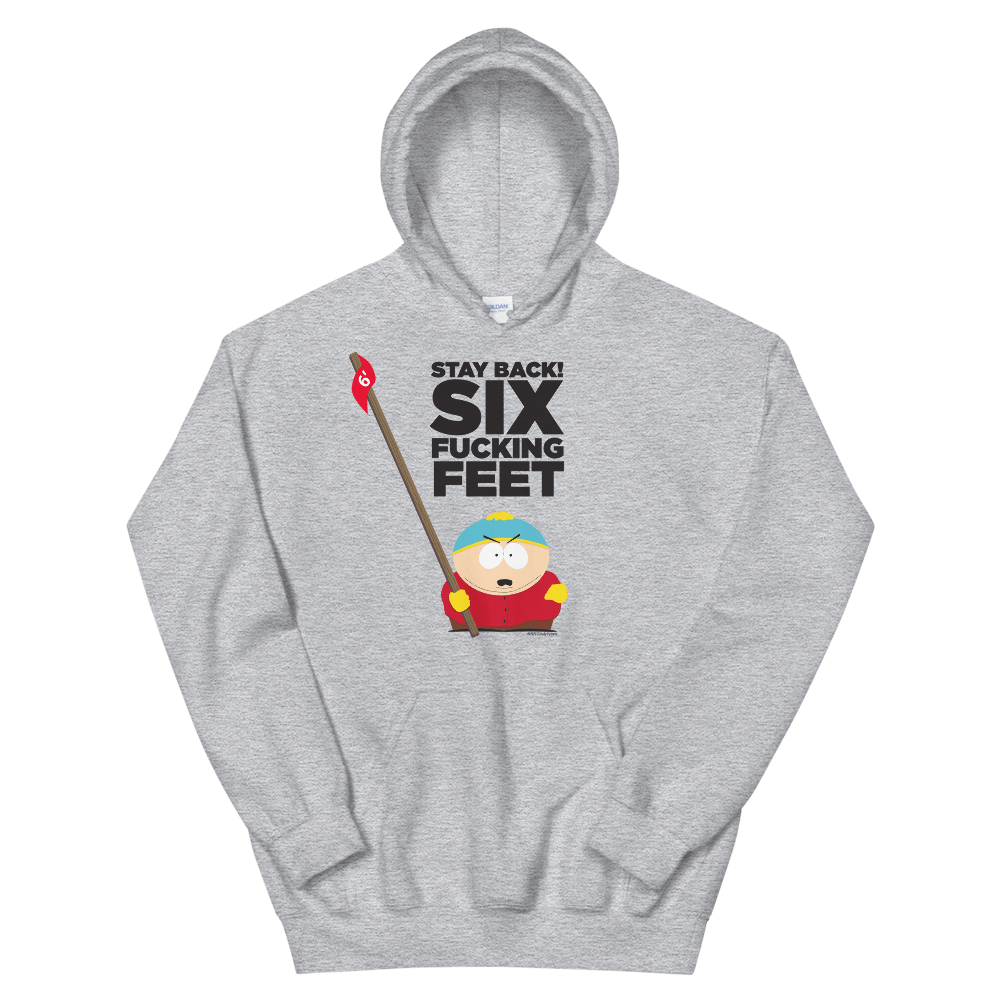 South Park Cartman Six Feet Back Fleece Hooded Sweatshirt – Paramount Shop