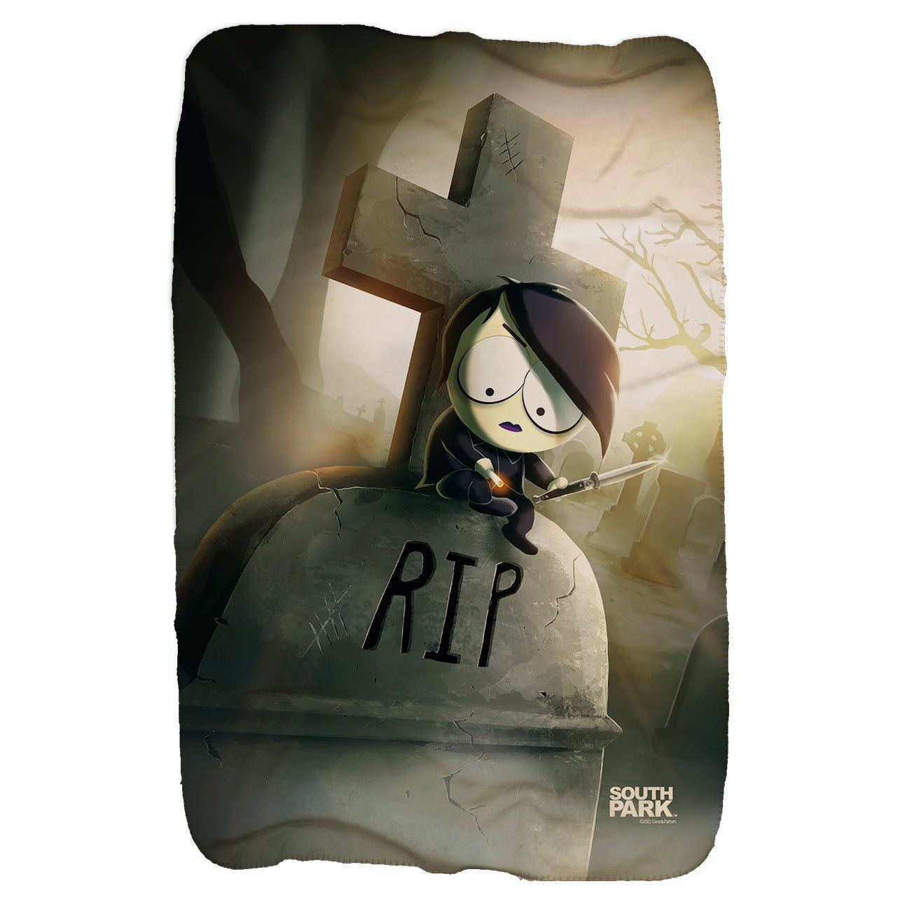 South Park Goth Firkle Sherpa Blanket – Paramount Shop