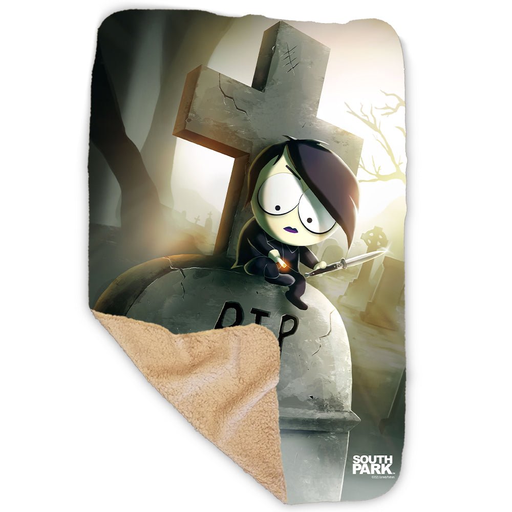 South Park Goth Firkle Sherpa Blanket – Paramount Shop