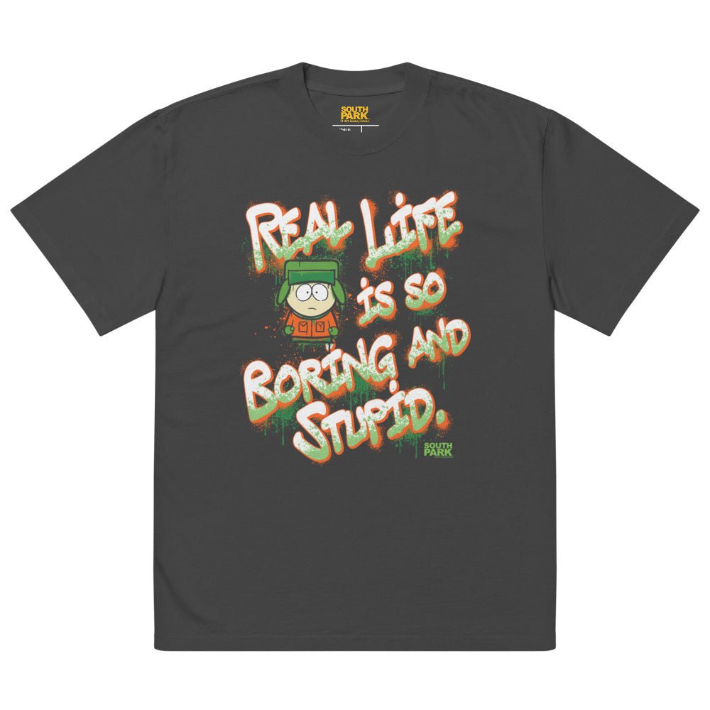 South Park Kyle Real Life Graffiti Oversized T-Shirt – Paramount Shop