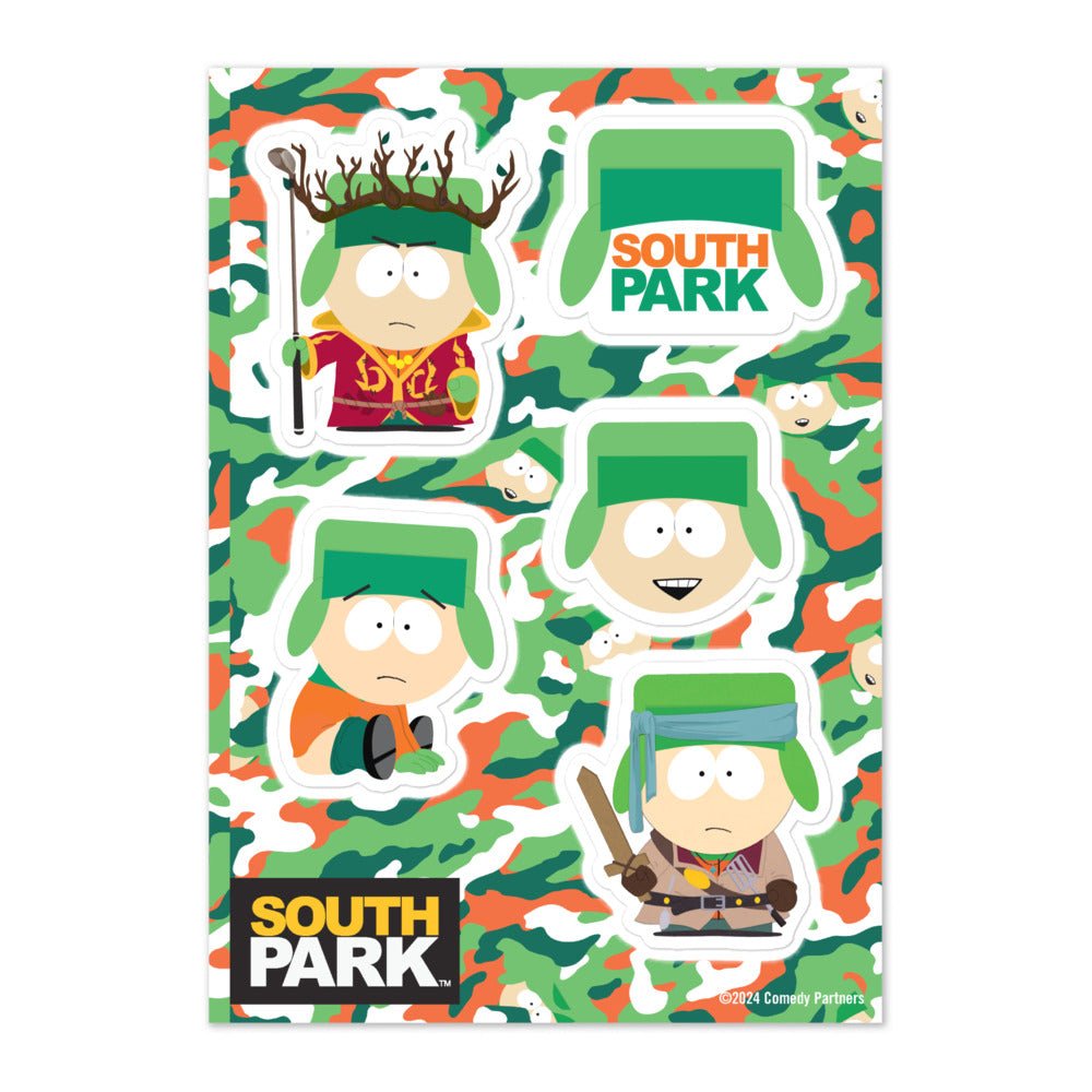 South Park Kyle Sticker Sheet – Paramount Shop