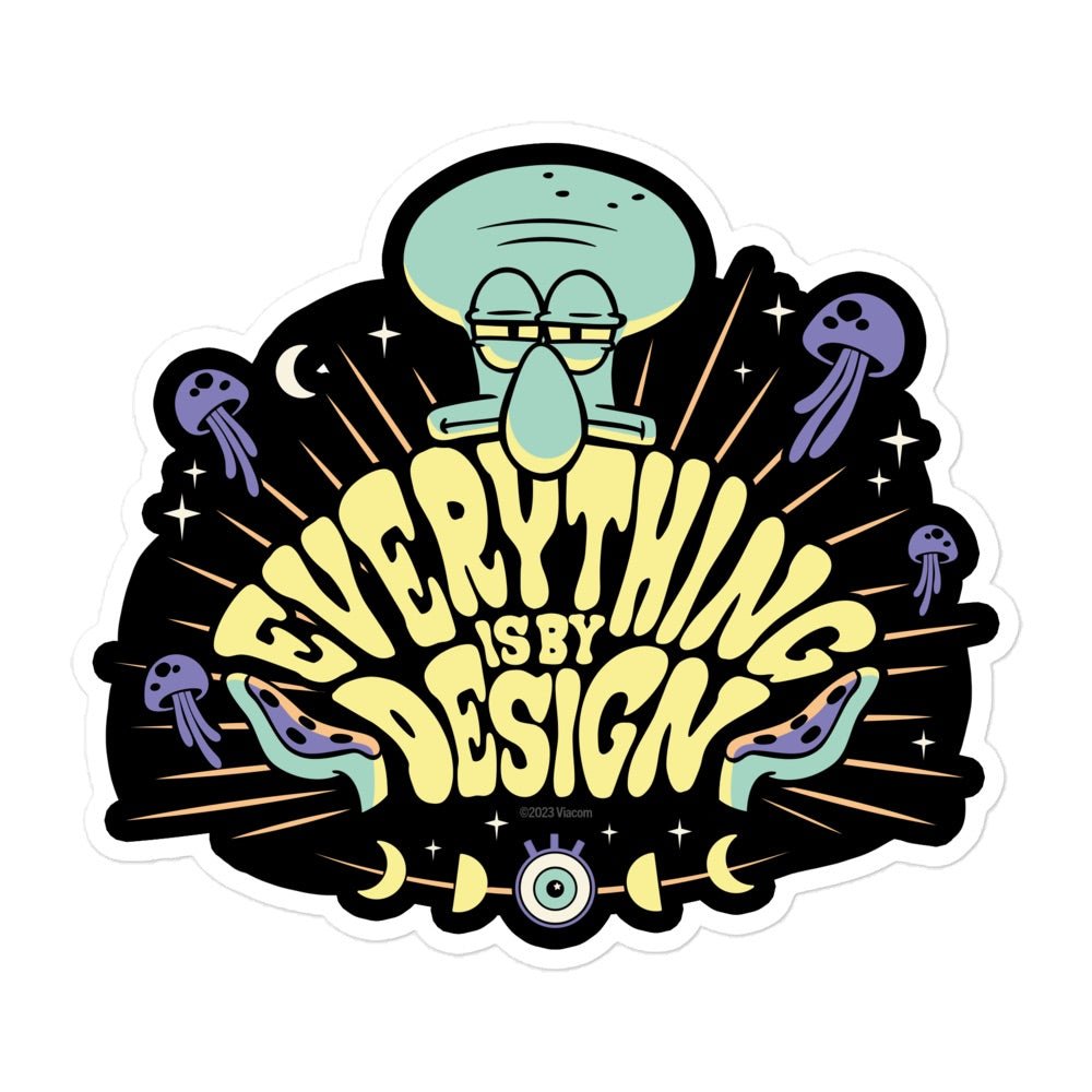 Spongebob Astrology Everything Is By Design Sticker – Paramount Shop