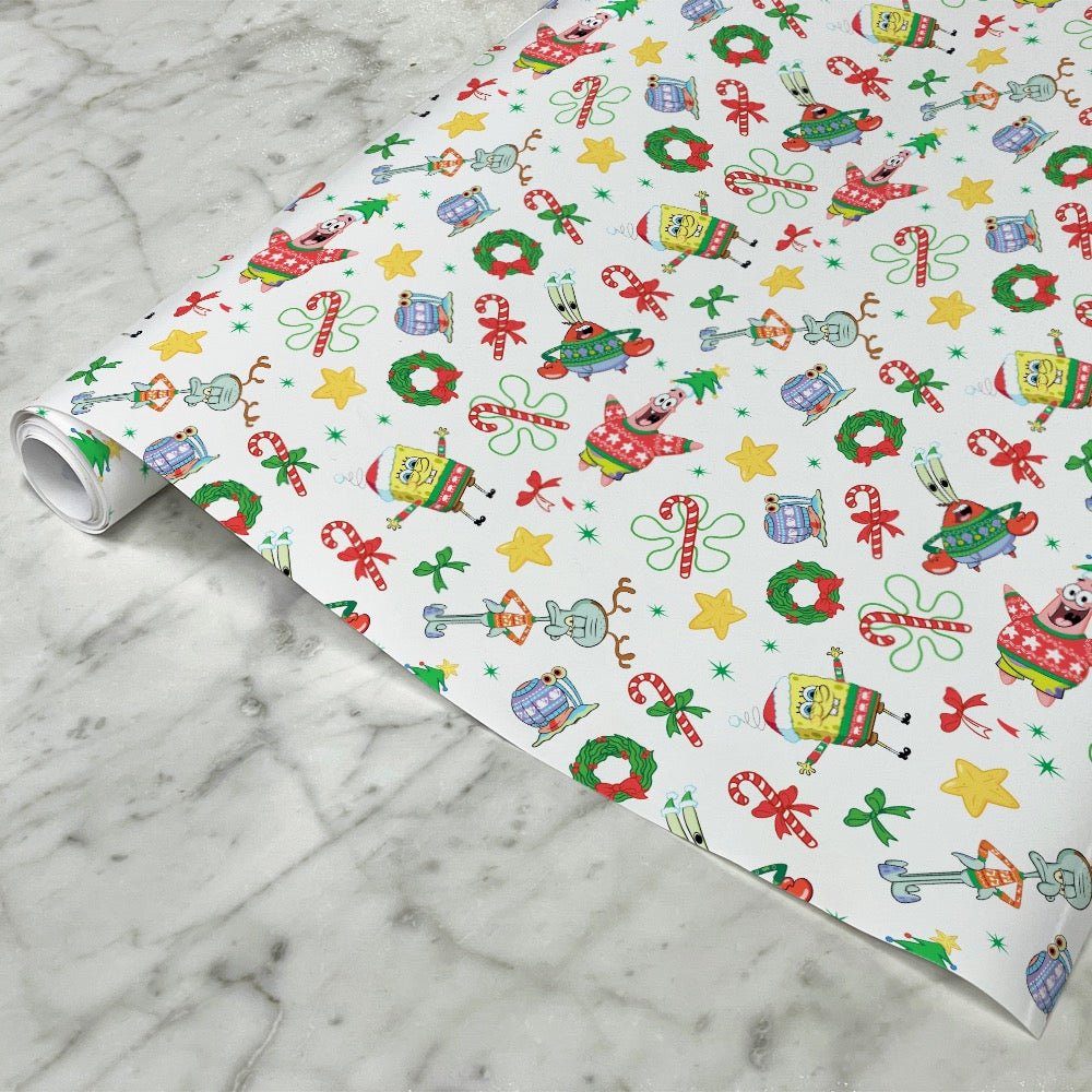 SpongeBob Holidays Wrapping Paper – Paramount Shop