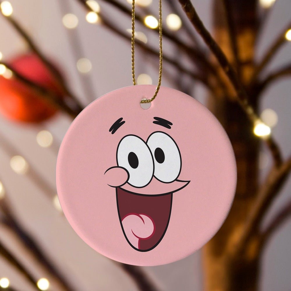 SpongeBob Patrick Round Christmas Ornament – Paramount Shop
