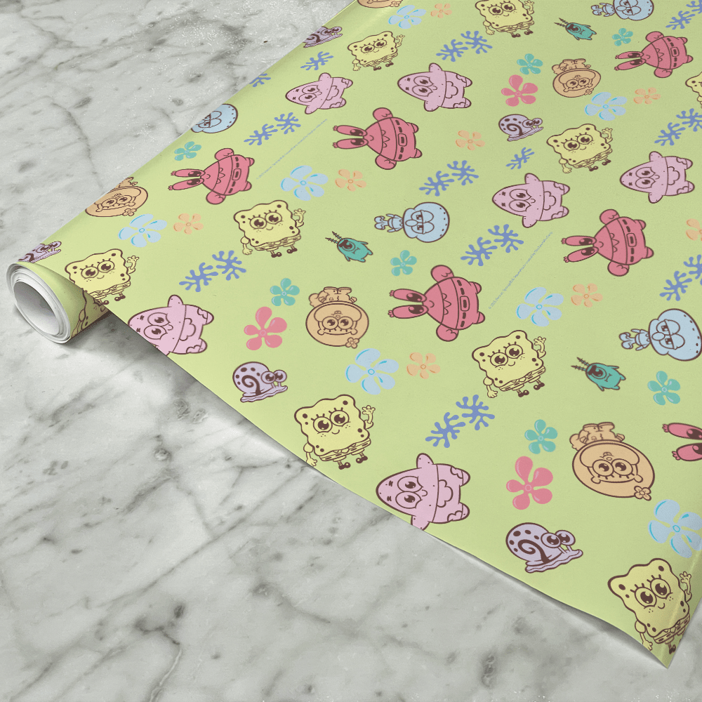 SpongeBob SquarePants AdoraBob Wrapping Paper – Paramount Shop
